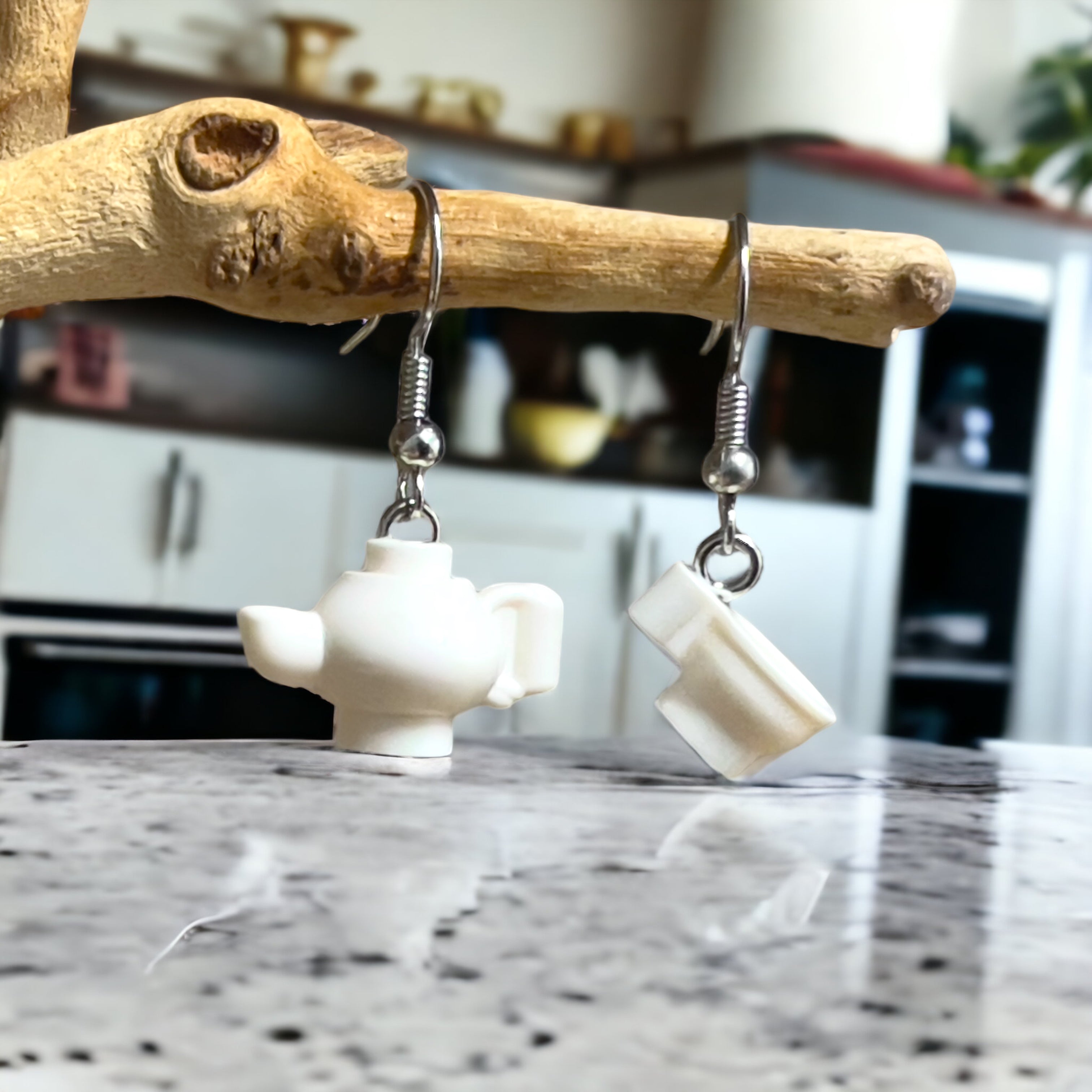 Lego® Earrings - Tea Set – Brick Nic